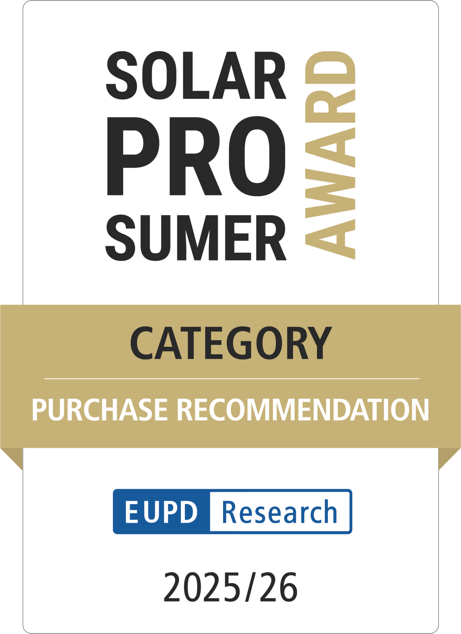 SolarProsumerAward – EUPD Group
