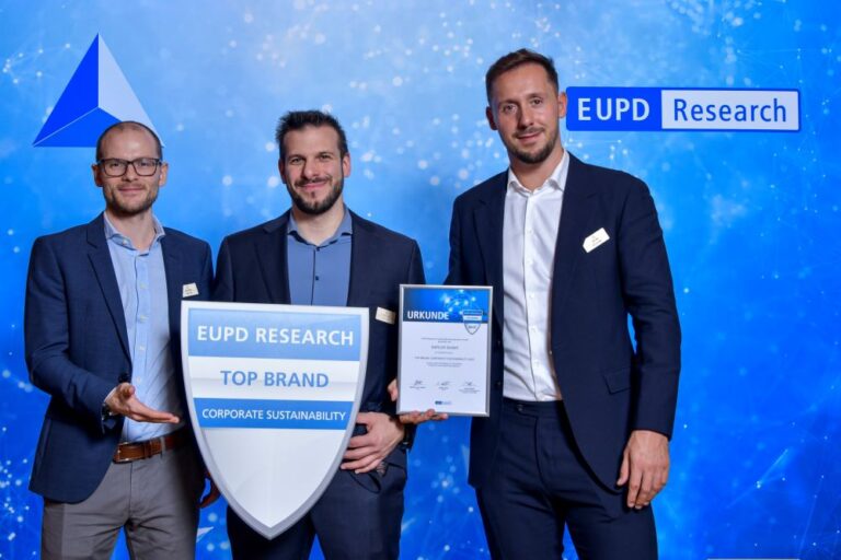 Top Brand – Corporate Sustainability 2025: EUPD Research Recognizes ...